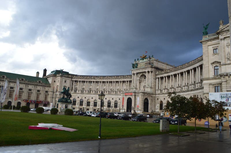 The Hofburg in Vienna editorial stock image. Image of site - 92406414