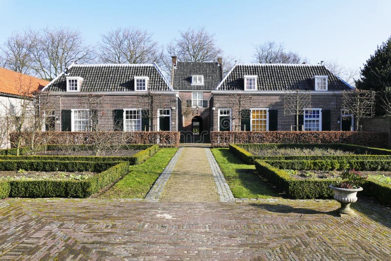 Hofje of Pauw. editorial photography. Image of dutch - 50437952