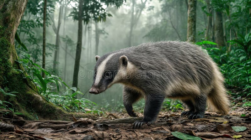 Arctonyx Stock Illustrations – 6 Arctonyx Stock Illustrations, Vectors ...