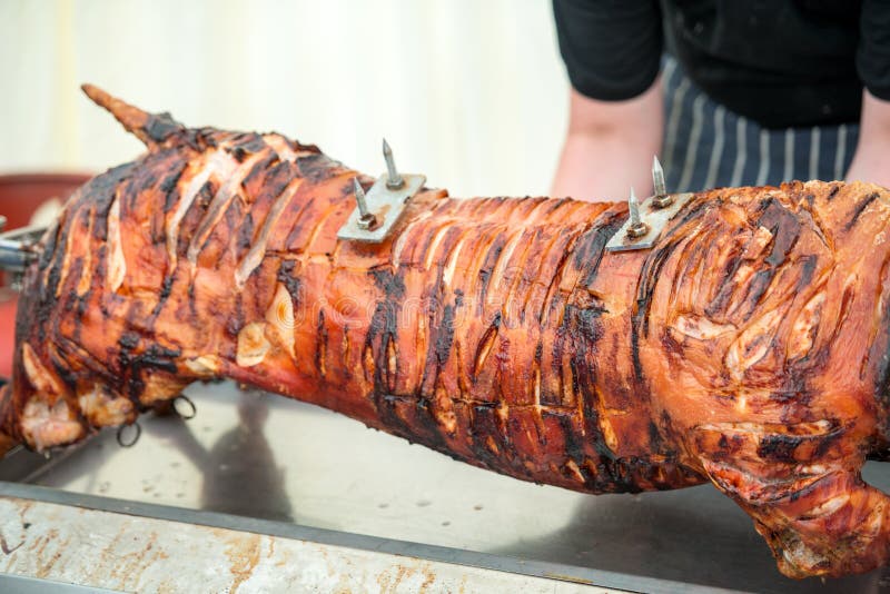 Hog roast stock image. Image of traditional, barbecue - 62192571