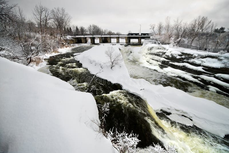 Hogs Back Falls In Ottawa, Canada Stock Photo - Image of canadian, part ...