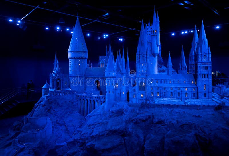 Hogwarts Castle model editorial image. Image of entertainment - 82603350