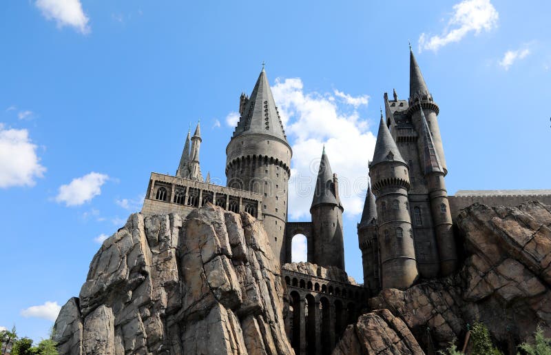 Hogwarts Castle at Universal Orlando Editorial Image - Image of studio ...