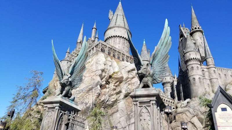 Hogwarts castle editorial photo. Image of studios, universal - 126663821