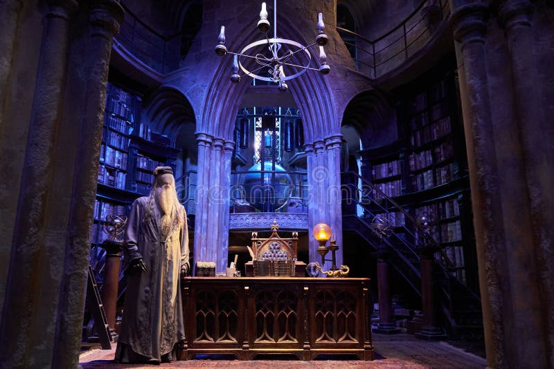 Hogwarts Headmaster S Office in Warner Bros Editorial Stock Image ...