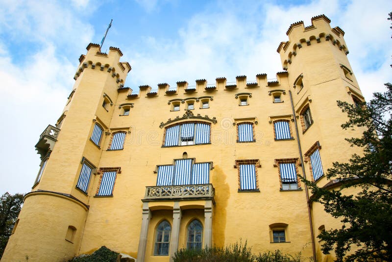 Hohenschwangau Castle in Baviera, Germany Editorial Photography - Image ...