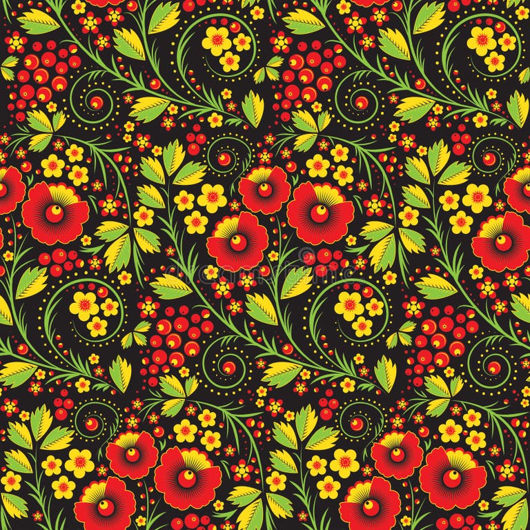 Hohloma Stock Illustrations – 2,463 Hohloma Stock Illustrations ...