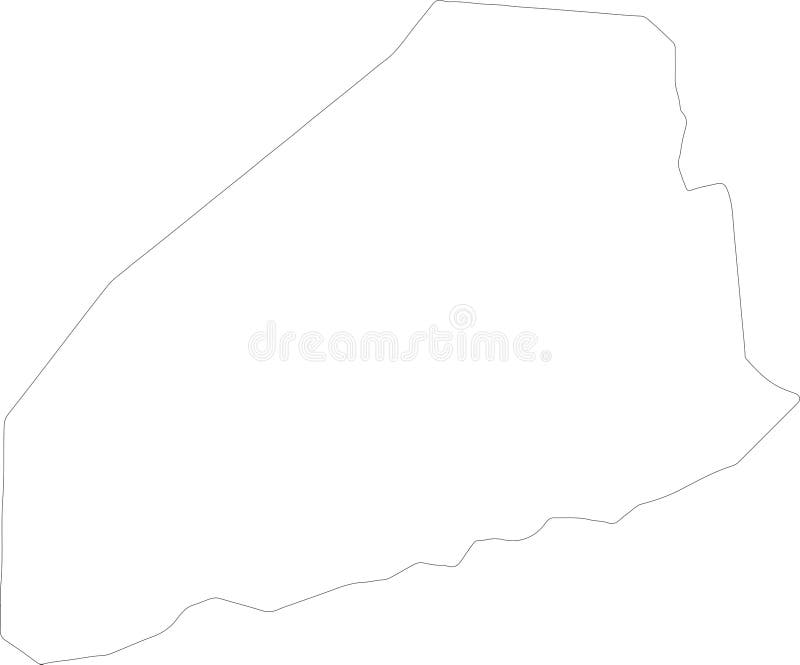 Hoima Uganda outline map stock illustration. Illustration of hoima ...