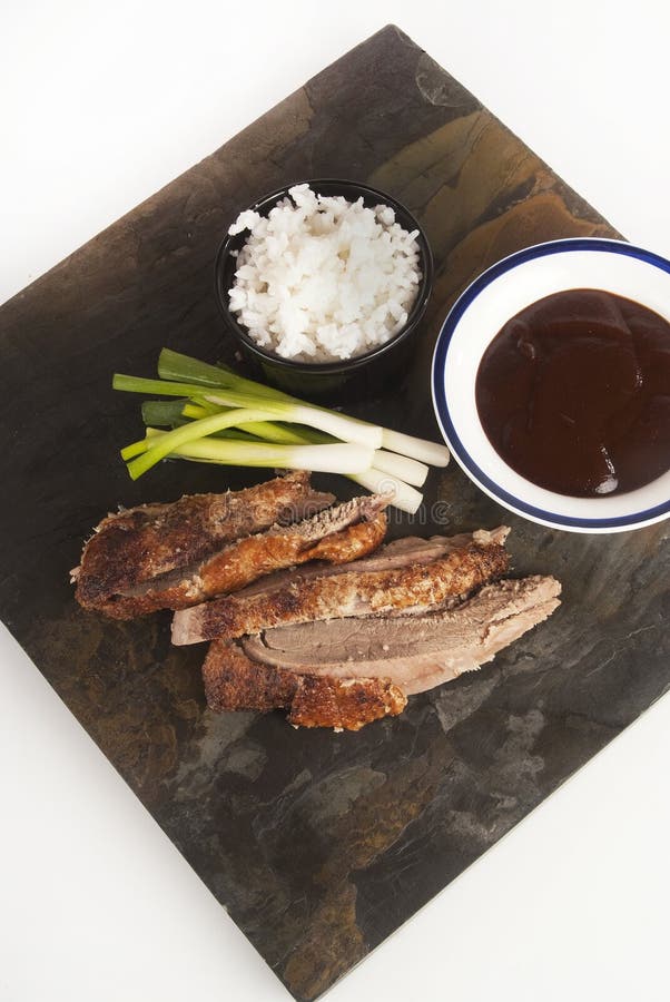 Hoisin Duck Wrap stock photo. Image of hoisin, healthy - 5455490