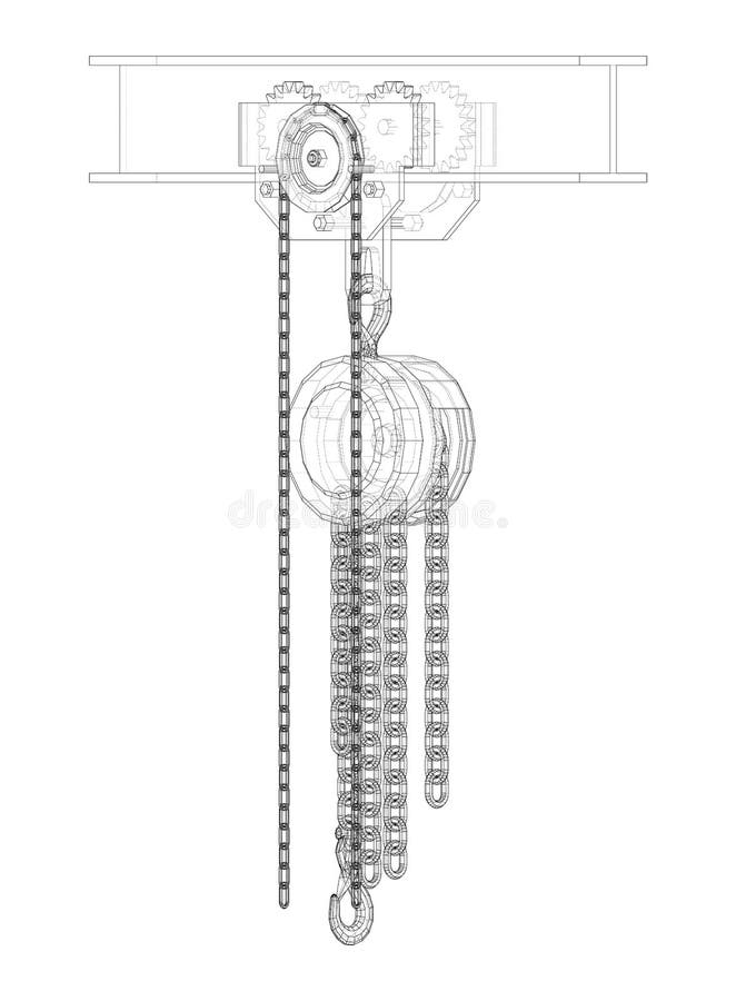 Chain Hoist Stock Illustrations – 1,074 Chain Hoist Stock Illustrations ...