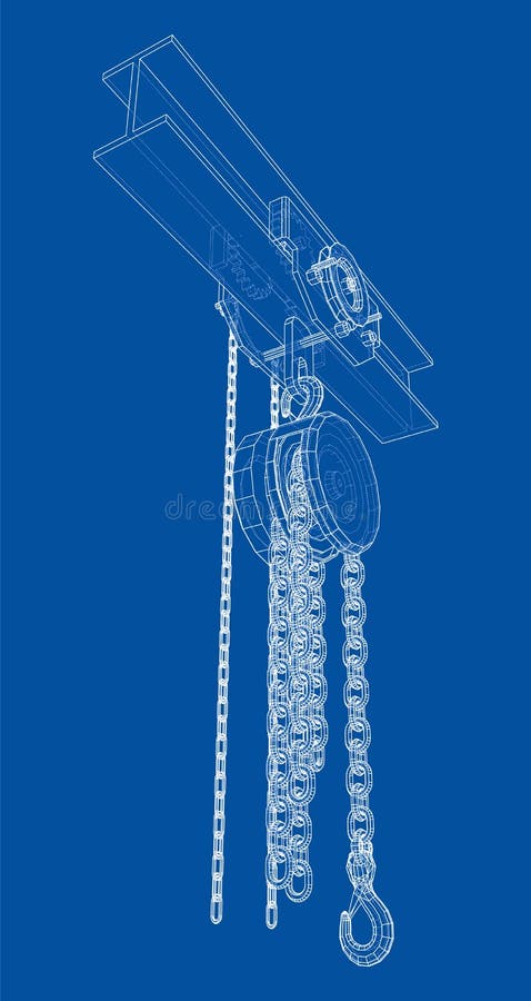 Chain Hoist Stock Illustrations – 1,000 Chain Hoist Stock Illustrations ...