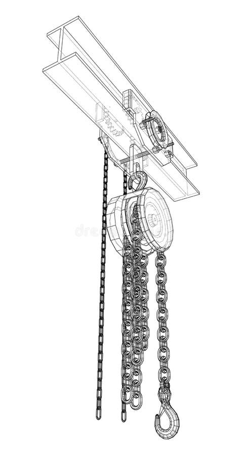 Chain Hoist Stock Illustrations – 1,009 Chain Hoist Stock Illustrations ...