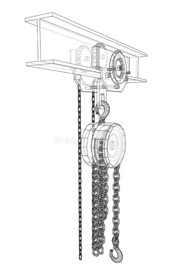 Chain Hoist Stock Illustrations – 967 Chain Hoist Stock Illustrations ...