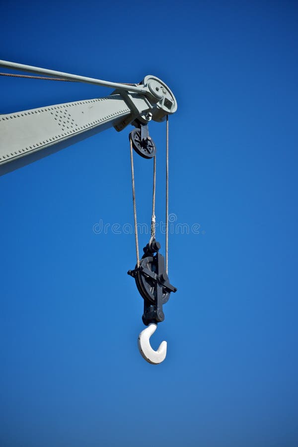 Hoisting crain stock image. Image of developer, crain - 43361739