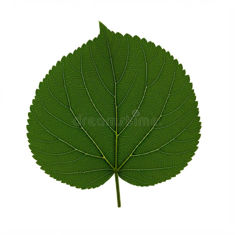 Hoja De árbol Verde Aislada Foto de archivo - Imagen de hoja, castillo ...