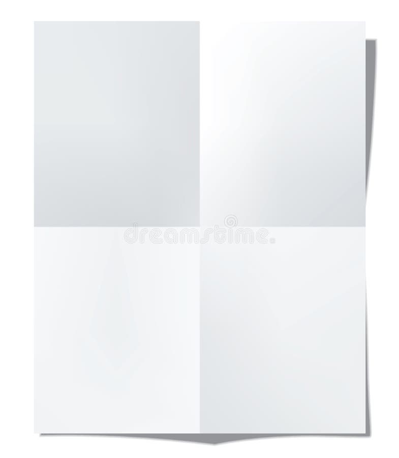 Hoja Doblada Del Papel Ilustraciones Stock, Vectores, Y Clipart – (504 ...