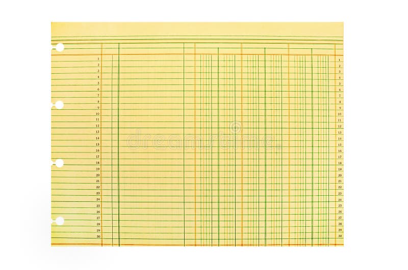 Registro En Blanco Del Talonario De Cheques Foto de archivo - Imagen de ...