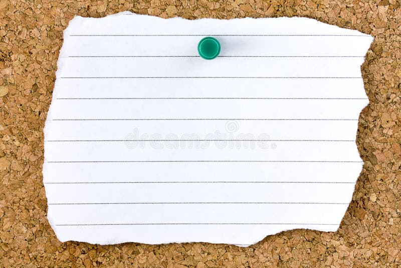 Papel rasgado del cuaderno ilustración del vector. Ilustración de ...