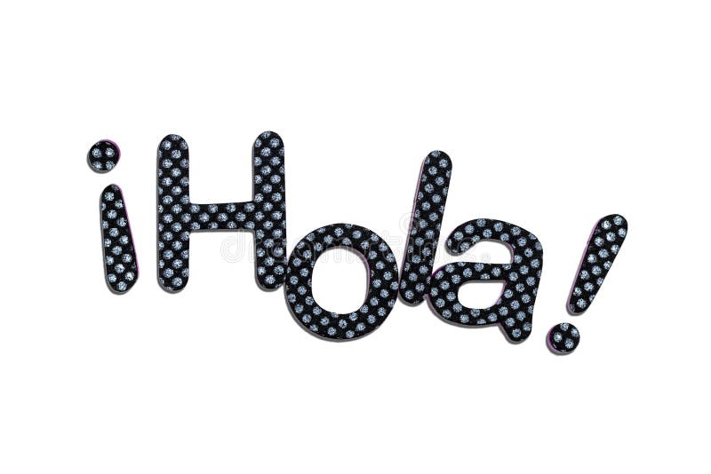 Hola-Beschriftungsvektor vektor abbildung. Illustration von ... Hola-Beschriftungsvektor vektor abbildung. Illustration von ...