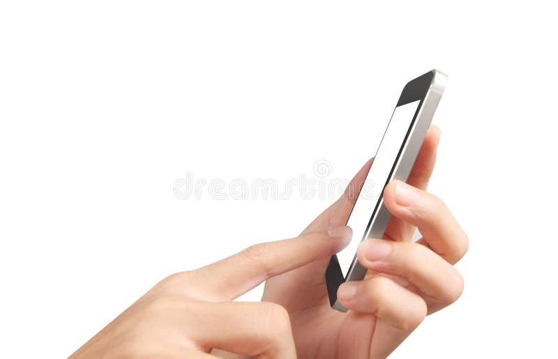 Hold Mobile Phones, Smartphone Devices and Touch Screen Technology ...