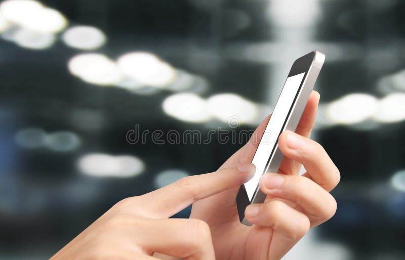 Hold Mobile Phones, Smartphone Devices and Touch Screen Technology ...