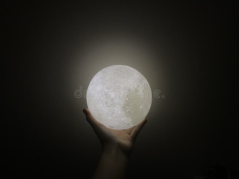 Hold the Moon stock photo. Image of hold, warm, fullmoon - 112388652