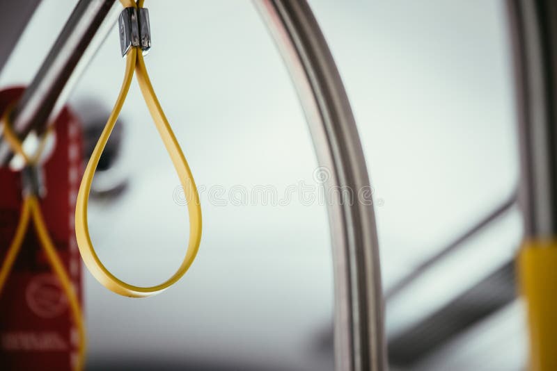 Hold on Straps, Public Transport, Blurry Stock Image - Image of morning ...
