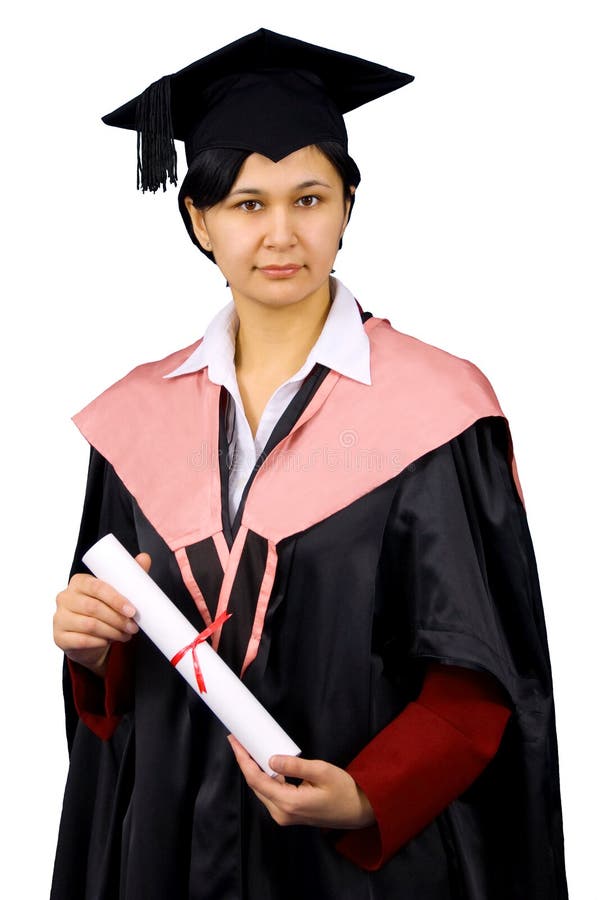 Holder of a Master S Degree Stock Image - Image of background ...