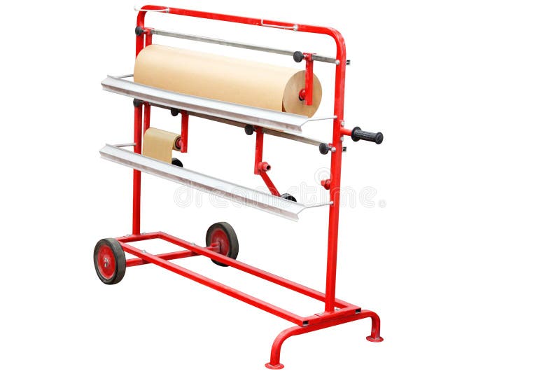 Holder of paper rolls stock photo. Image of paper, repair - 29629086