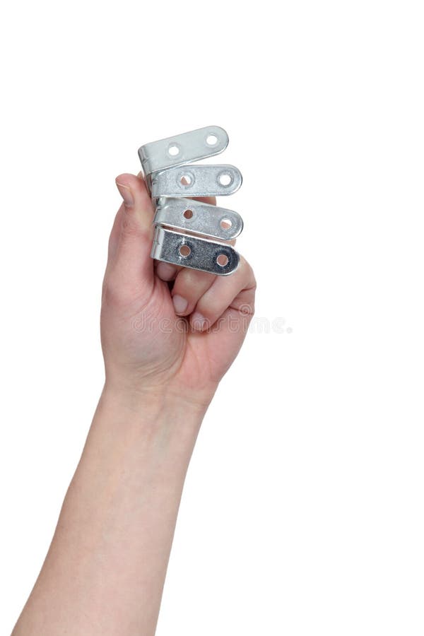 Holding brackets stock photo. Image of metal, corner - 27187648
