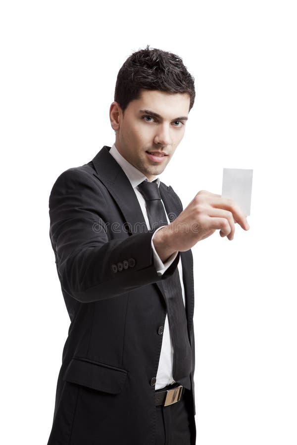 Man holding card boxes stock photo. Image of expressive - 27691026