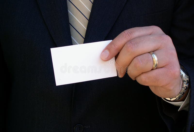 Holding business card stock photo. Image of fingers, information - 276538