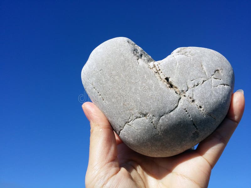 Rock Heart stock image. Image of cutout, february, birthday - 32779829
