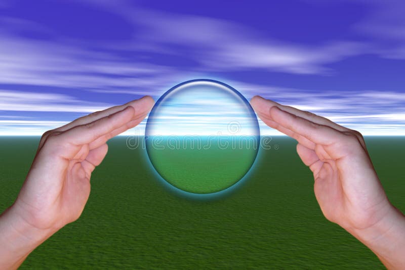 Ray of Hope Sphere stock illustration. Illustration of layout - 1347529