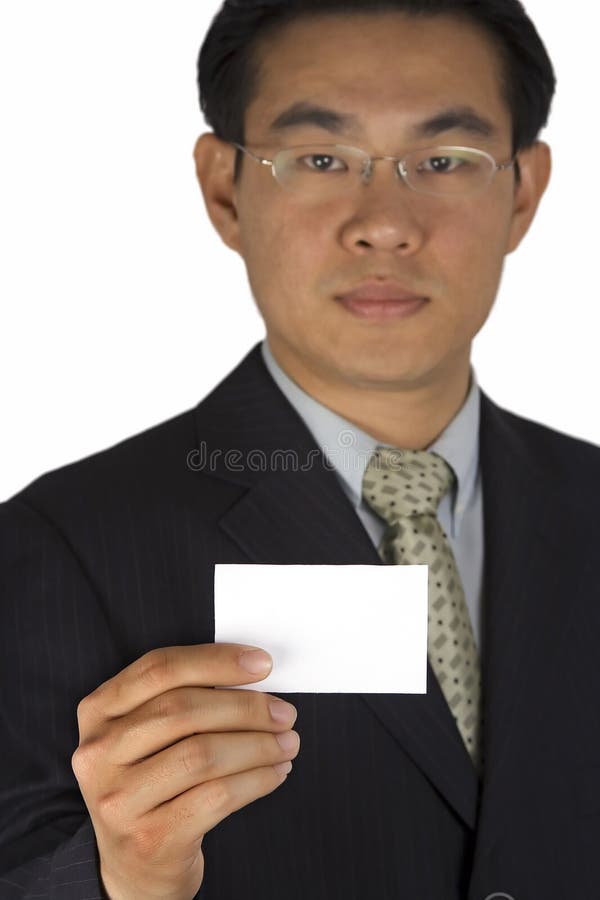 Holding Name Card stock image. Image of executive, conceptual - 1836749