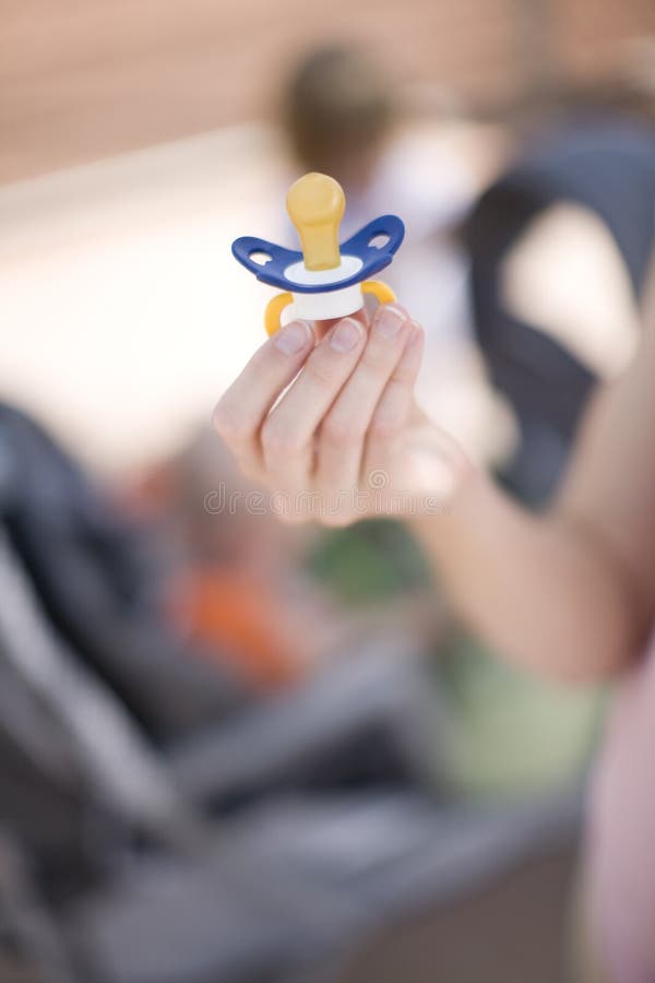 Holding Pacifier Picture. Image: 5286865