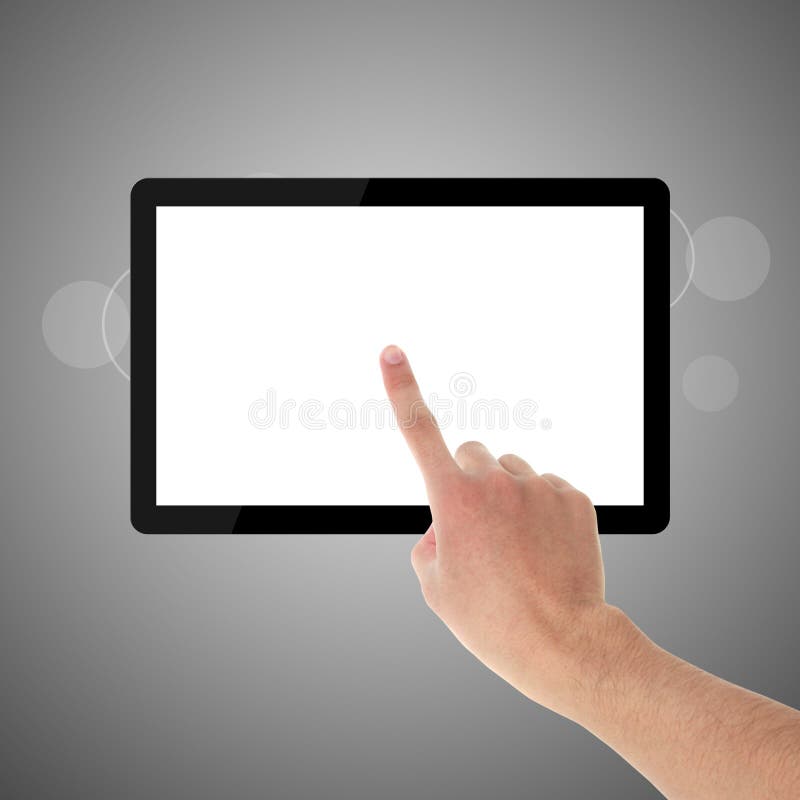 Hand cursor stock photo. Image of computer, close, pointer - 24548788