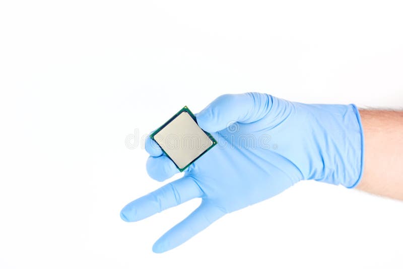 Powerful Computer Processor Stock Image - Image of information ...