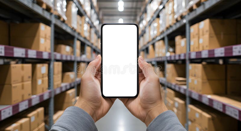 Inventory Management Process Stock Illustration - Illustration of ...