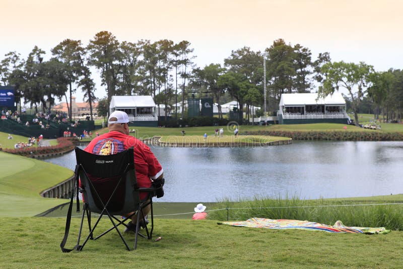 Hole 17 at the Players Championship 2012 Editorial Image - Image of ...