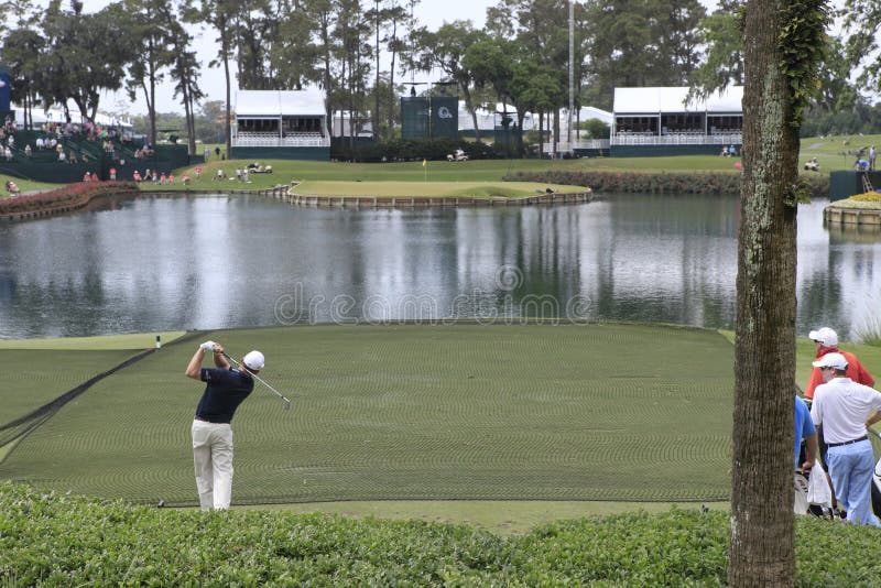 Hole 17, the Players, TPC Sawgrass, FL Editorial Stock Image - Image of ...