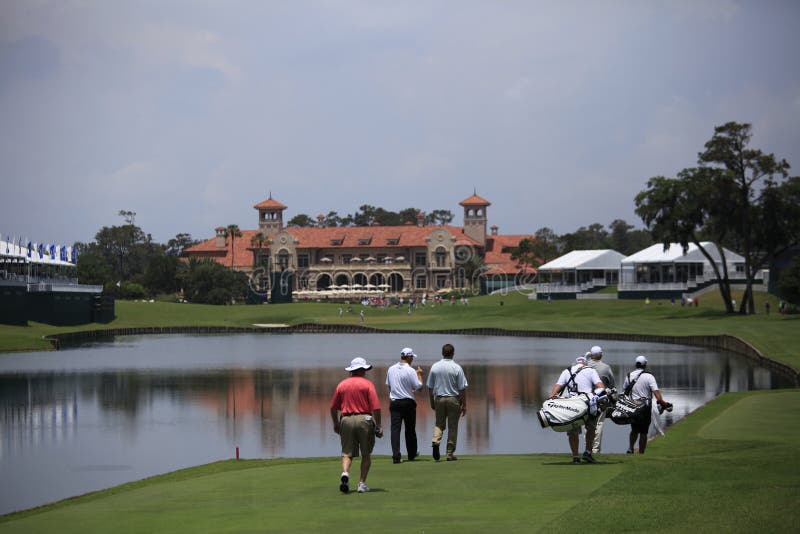 Hole 18 , the Players, TPC Sawgrass, FL Editorial Stock Image - Image ...
