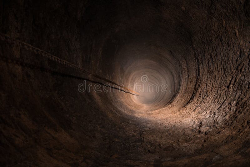 The Hole of an Ancient Stone Well Stock Photo - Image of wire, vapour ...
