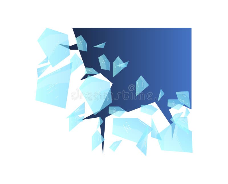 Hole Breaking through Wide Brick Wall Stock Vector - Illustration of ...