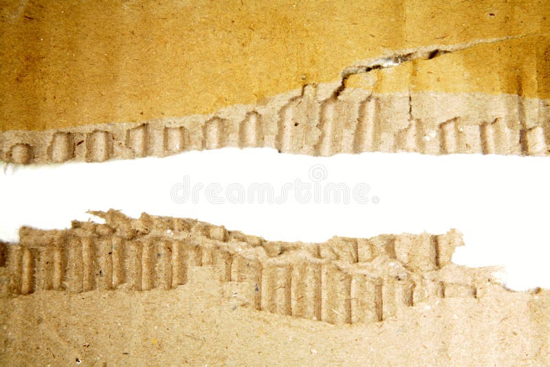 Hole in cardboard stock image. Image of copy, paper, white - 15137419