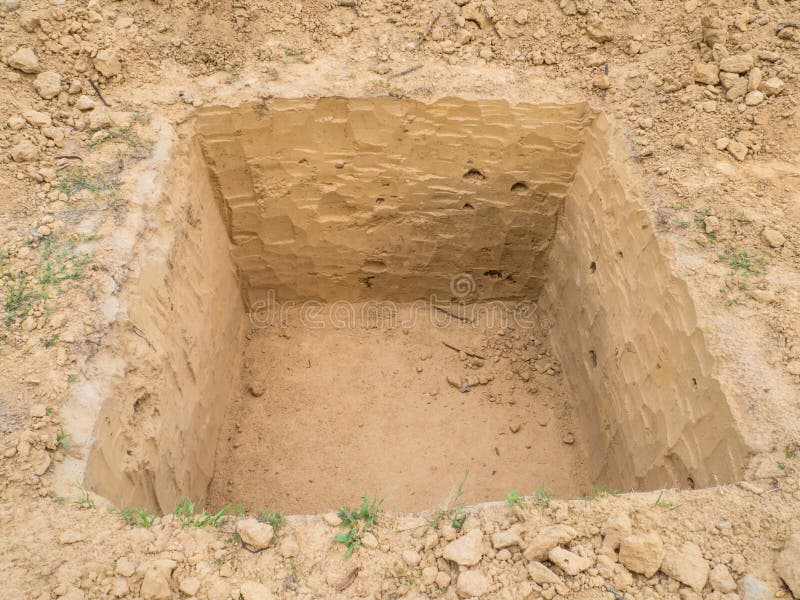 Hole stock image. Image of hole, base, rural, labor, plot - 51409289
