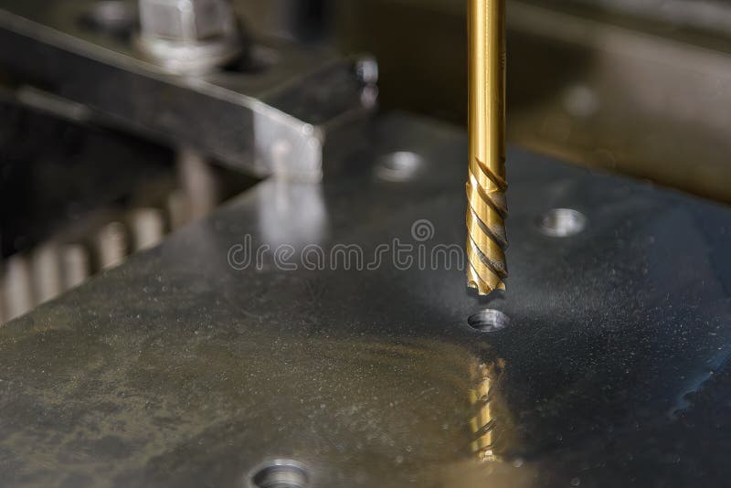 Hole Finishing Process Cnc Milling Machine Reamer Tool Tools Stock ...