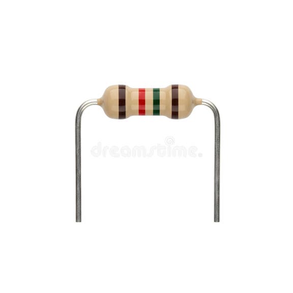 Through Hole Fixed Resistor with Color Code Bands is an Electrical ...