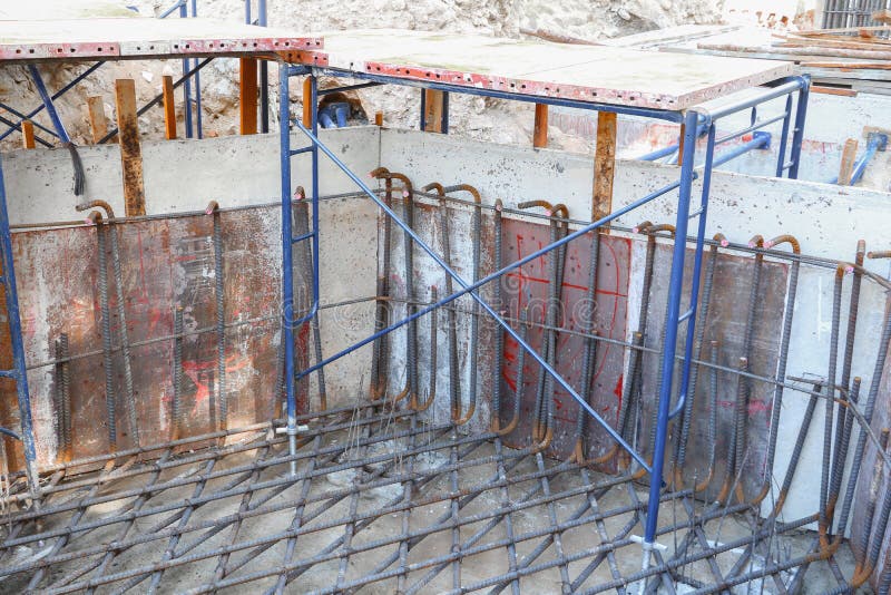 Foundation Drawing Metal Building Structure Stock Photos - Free ...