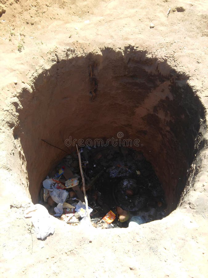 Hole in the Ground, Made by Hand for the Purpose of Depositing Garbage ...